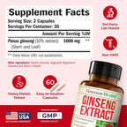 korean red ginseng for energy
