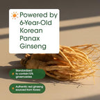 Korean red ginseng for enhanced focus