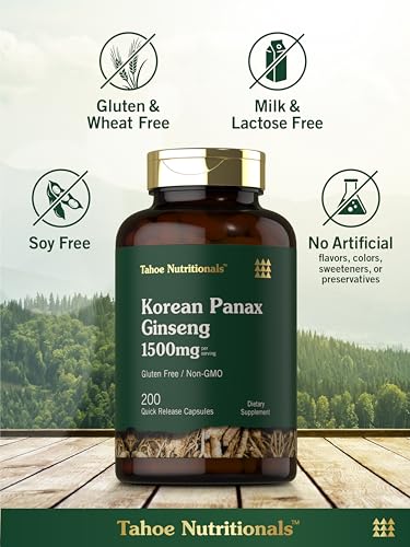 Korean red ginseng for overall wellness