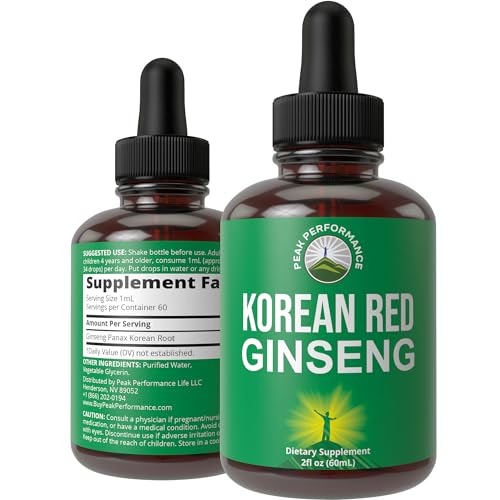 Korean red ginseng for stamina support