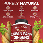 Korean red ginseng for vitality