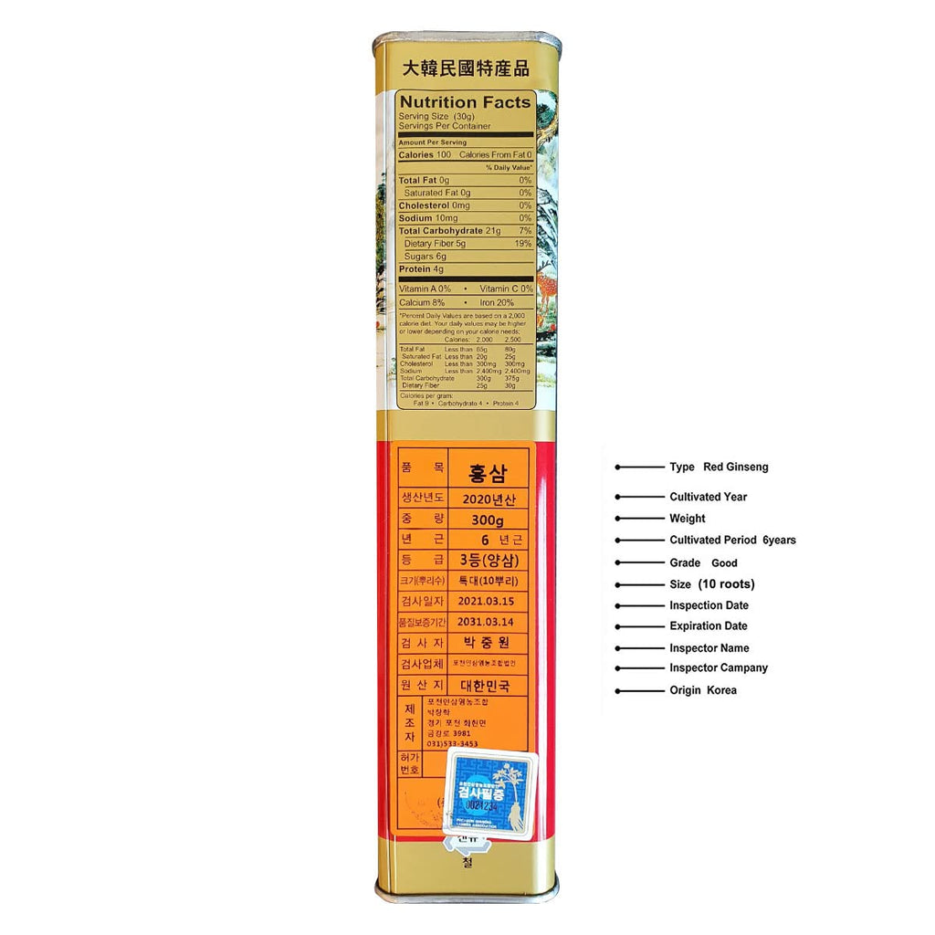 Korean red ginseng for vitality