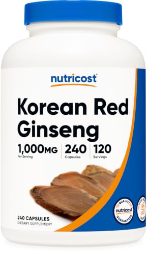 Korean red ginseng for wellness