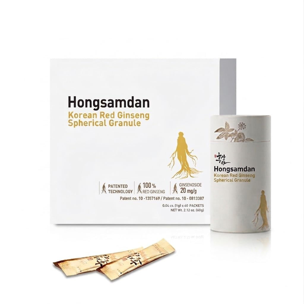 Korean red ginseng granules for energy