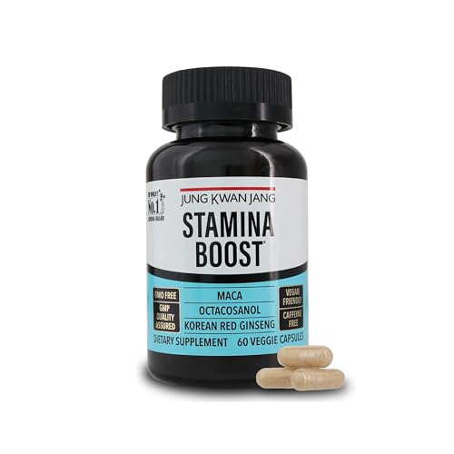 Korean red ginseng stamina supplement