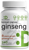 Korean red panax ginseng benefits