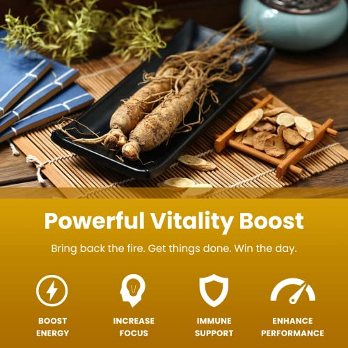 Korean red panax ginseng capsules