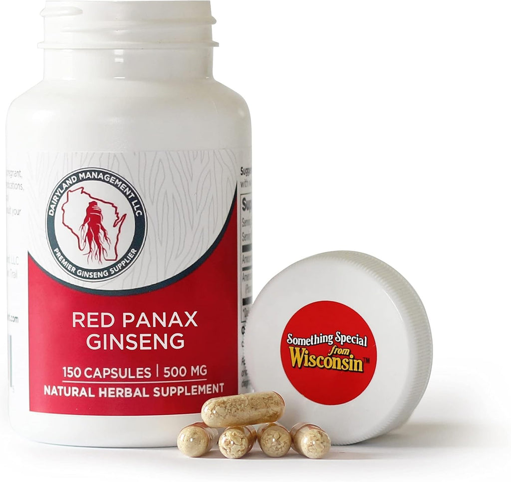 Korean red panax ginseng capsules