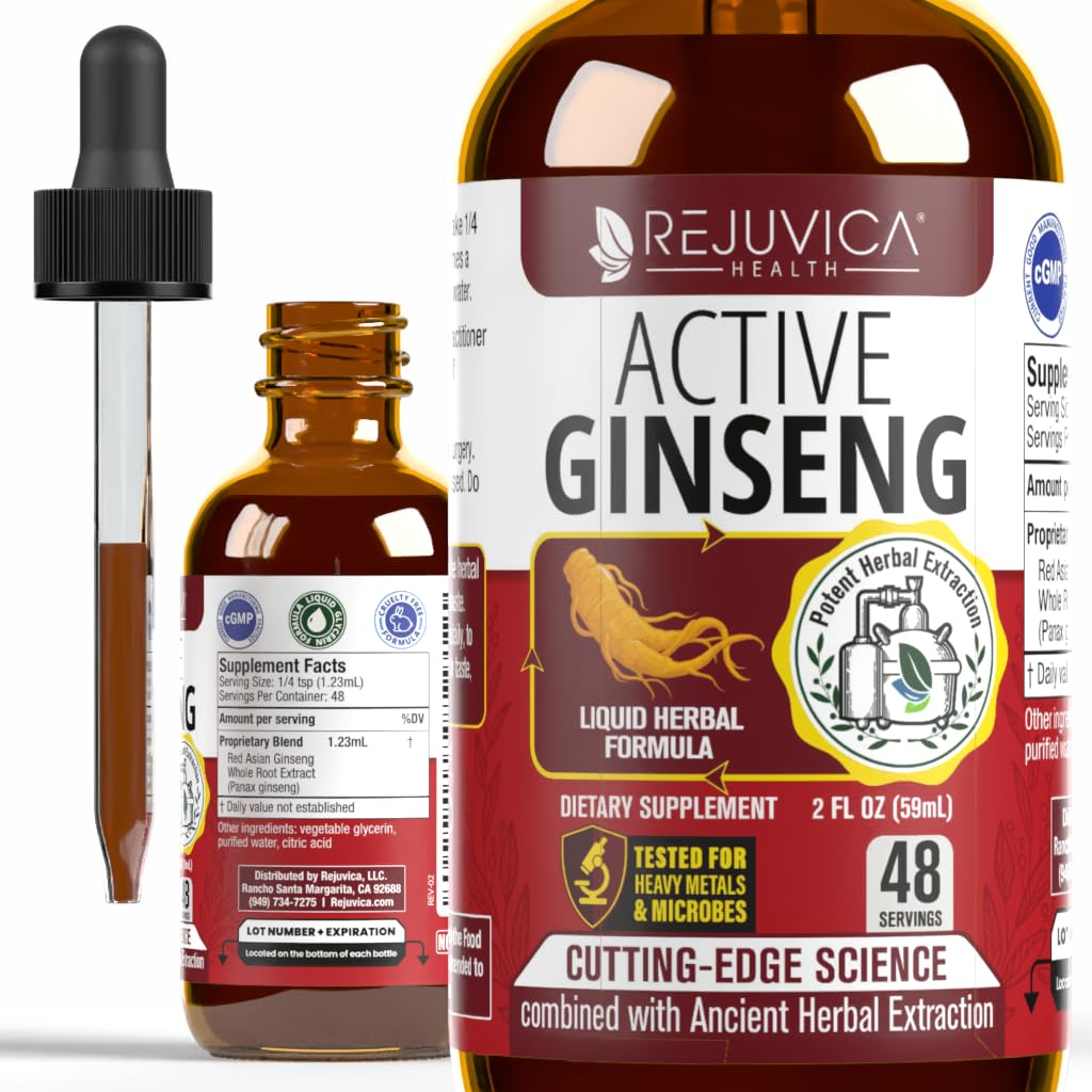 Korean red panax ginseng drops