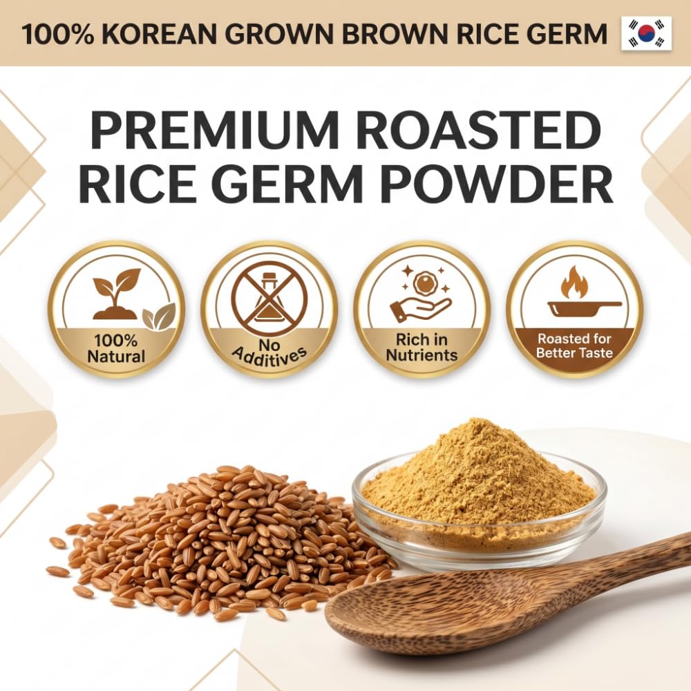 Korean rice germ health benefits