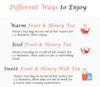 Korean tea with honey sweetness