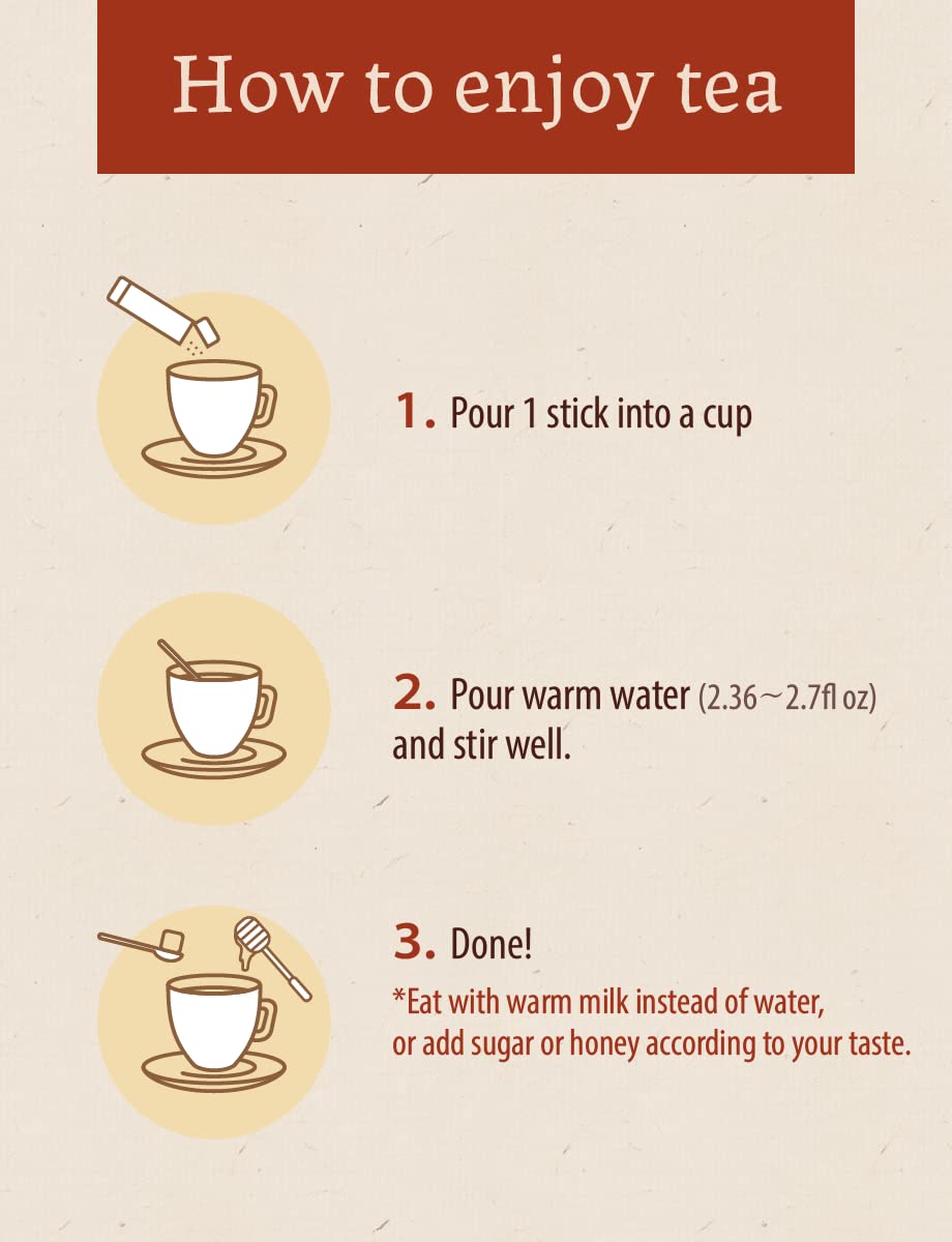 Korean tea with walnuts for wellness