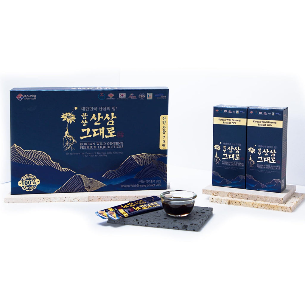 Korean wild ginseng energy boost