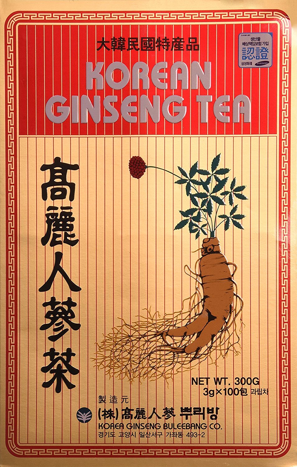 Koreatrends ginseng tea packets