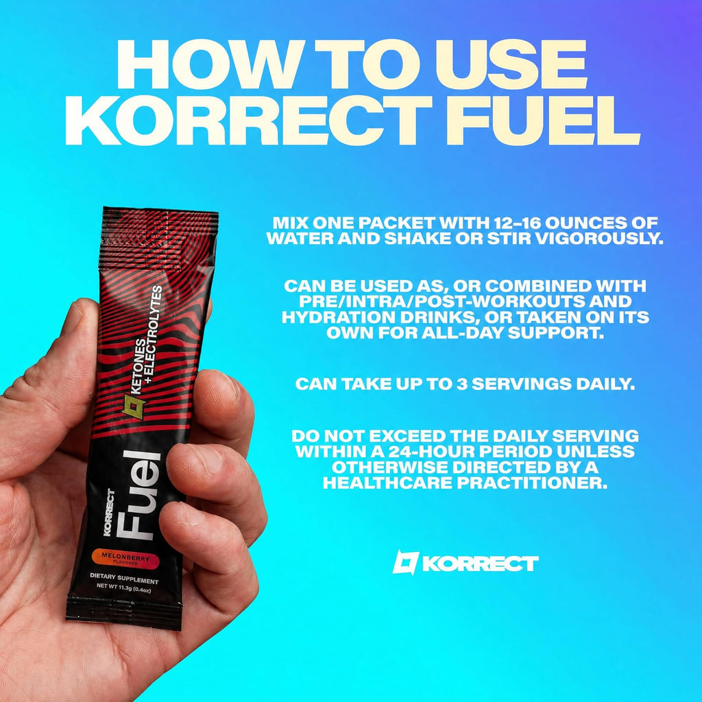 Korrect fuel for athletic performance