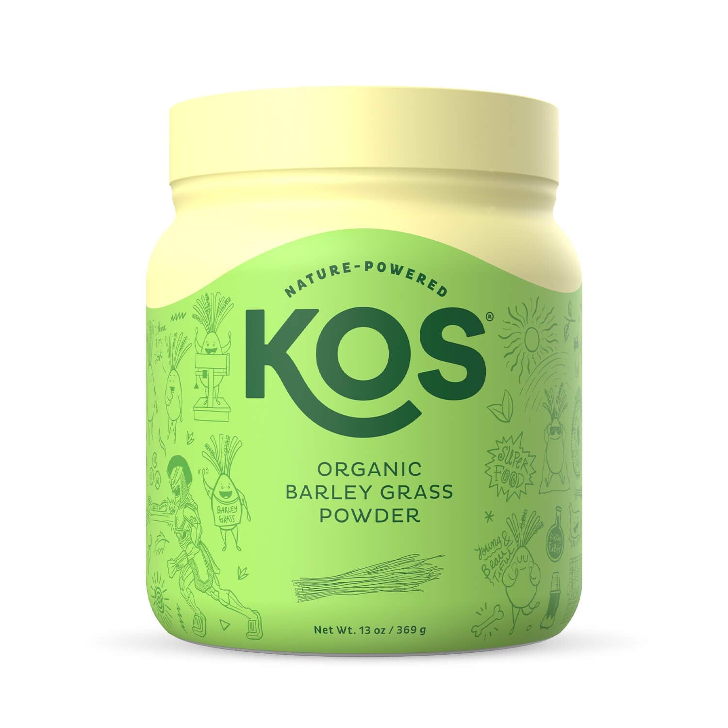 KOS Barley Grass herbal supplements