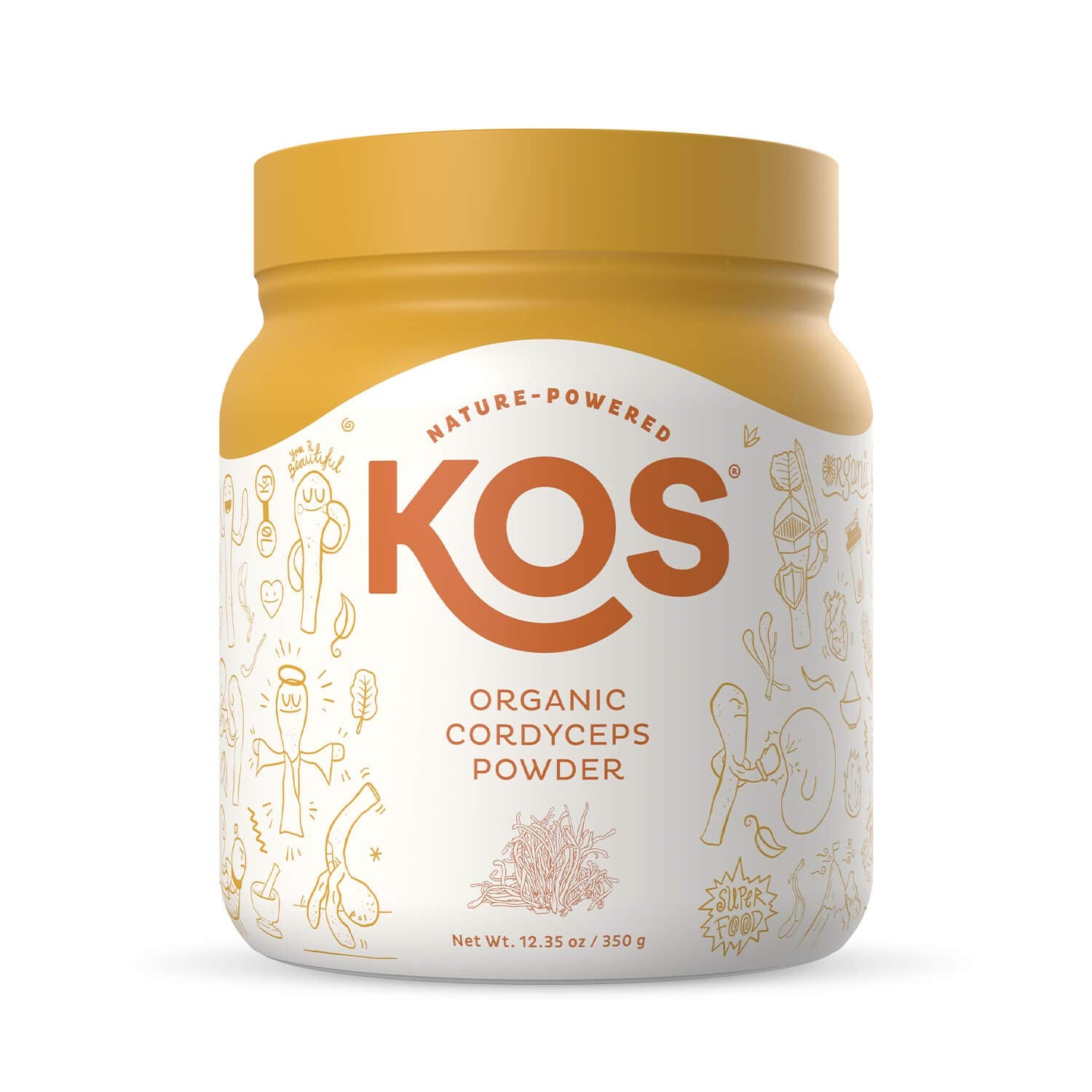 KOS Cordyceps mushroom powder for energy