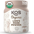 KOS lion's mane powder for brain health