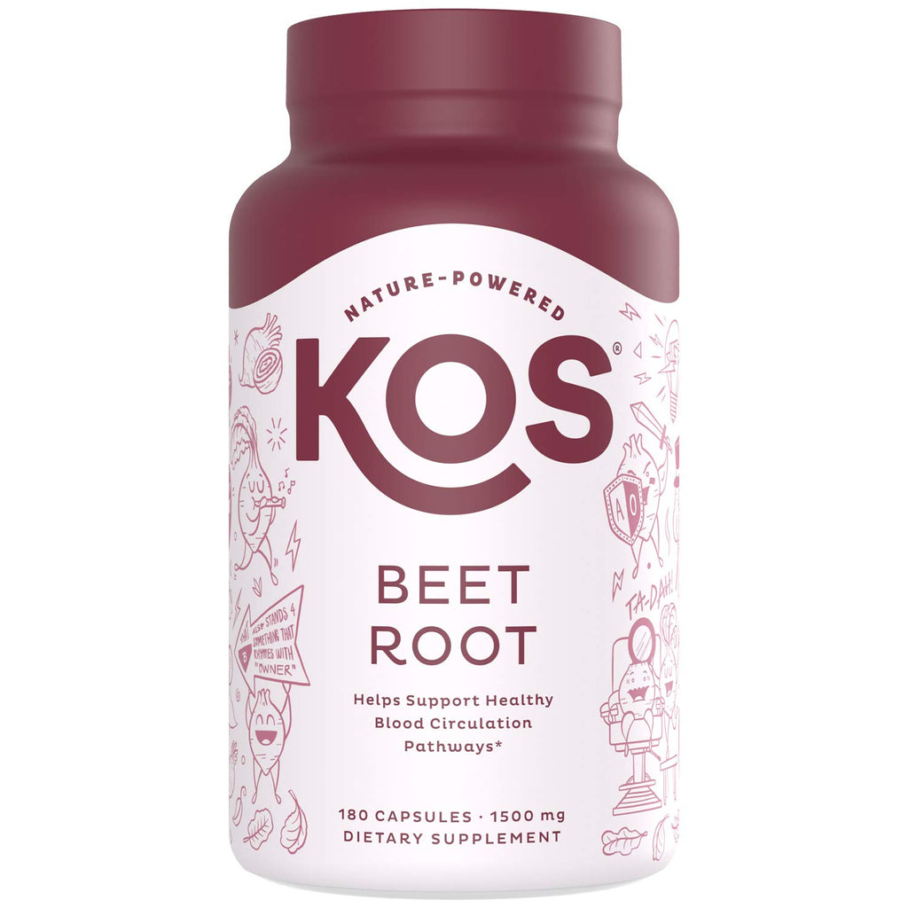 KOS organic beet root capsules