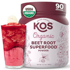 KOS organic beet root powder benefits