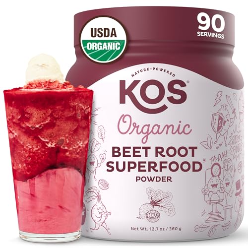 KOS organic beet root powder benefits