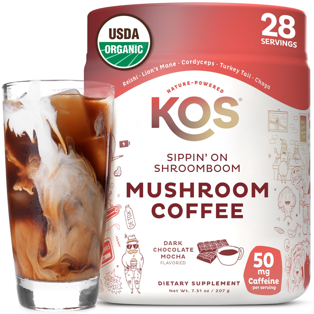 KOS organic instant coffee blend