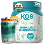 KOS organic spirulina powder benefits