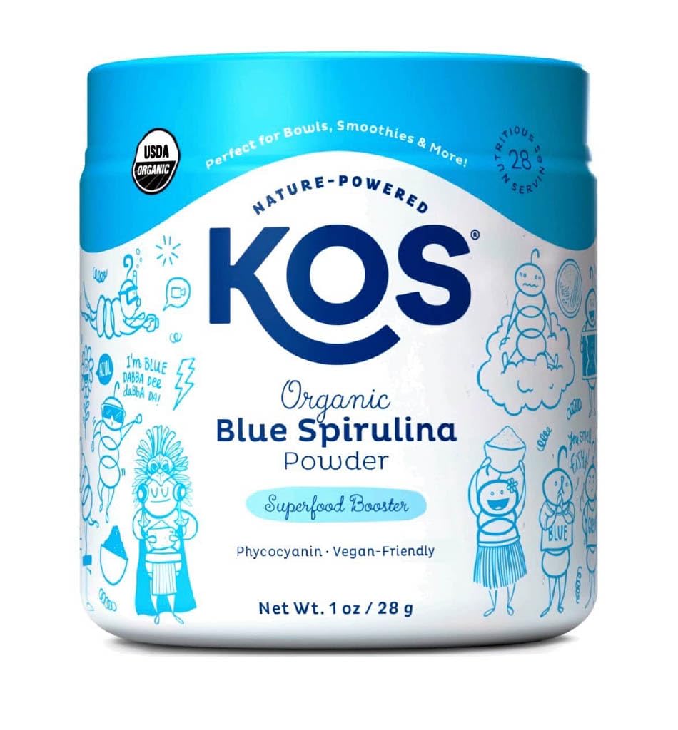 KOS organic spirulina powder benefits