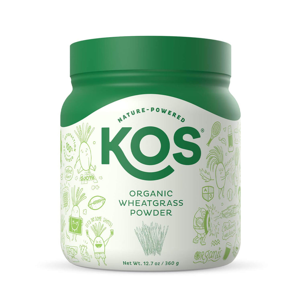 KOS Organic Wheatgrass Powder benefits