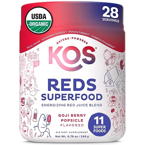 KOS Reds superfood multivitamins