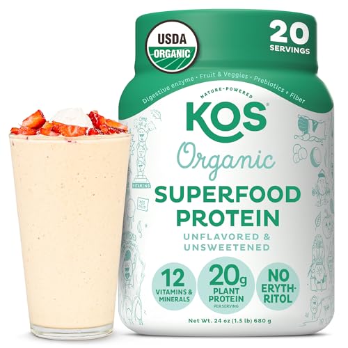 KOS vegan protein powder benefits