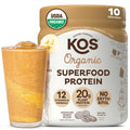 KOS vegan protein powder chocolate