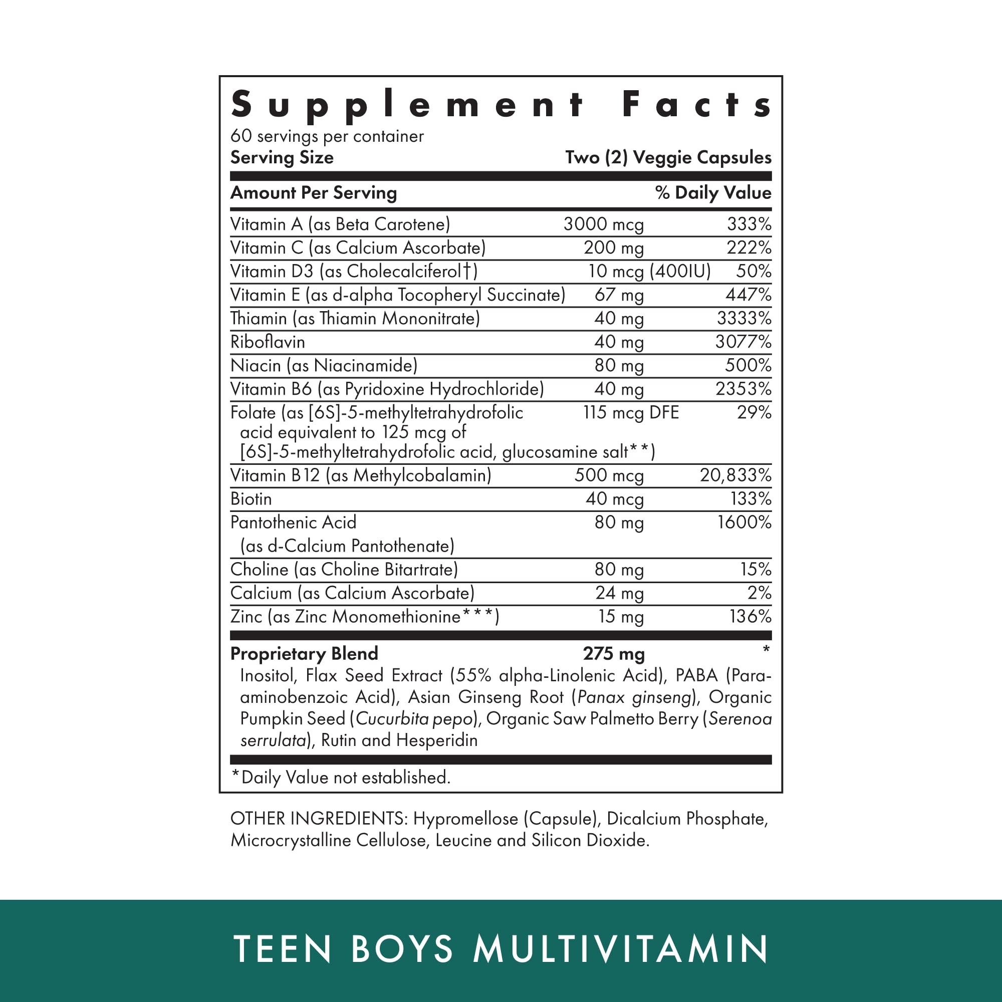 kosher blended vitamin supplements
