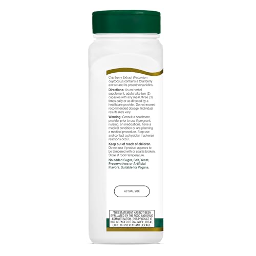 kosher certified cranberry capsules