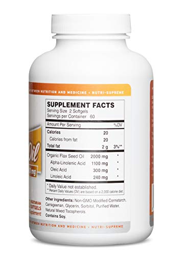 kosher certified flax seed oil