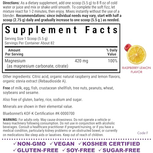 Kosher certified magnesium for peace of mind