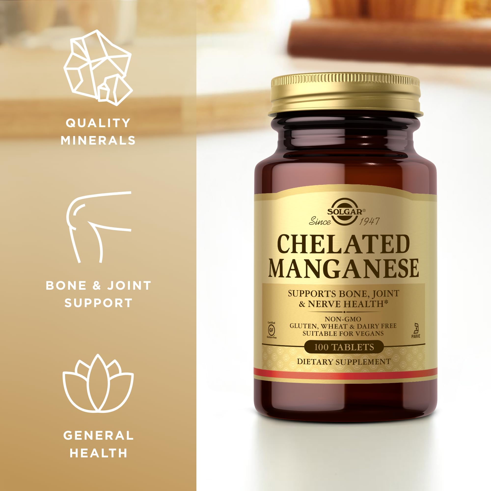 Kosher certified manganese for wellness