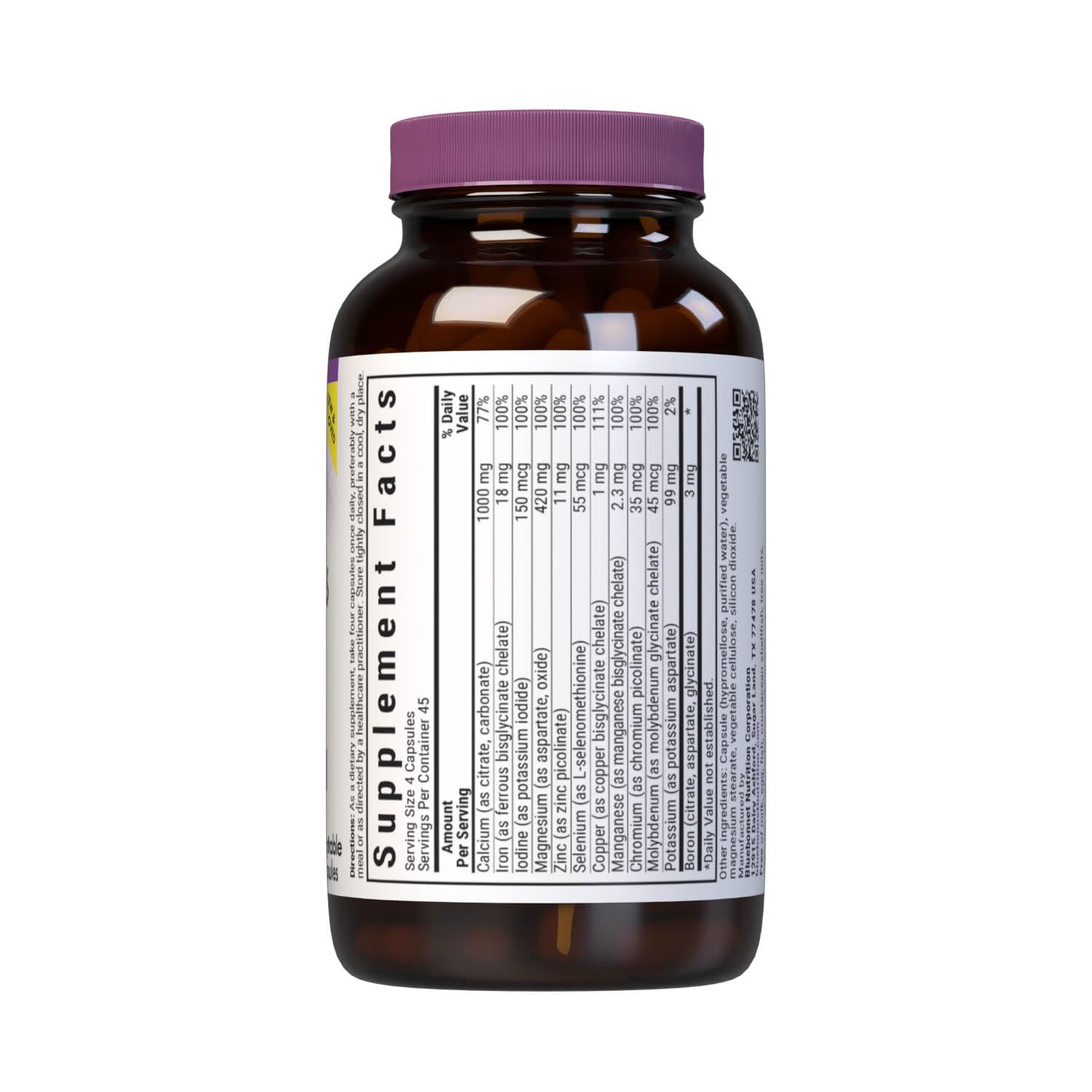 Kosher certified multiminerals supplement