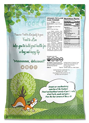 kosher certified psyllium husk powder