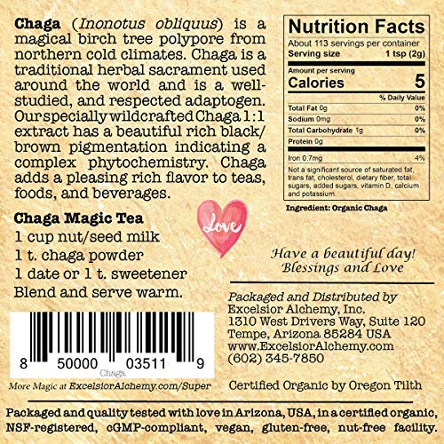 kosher chaga mushrooms for dietary needs