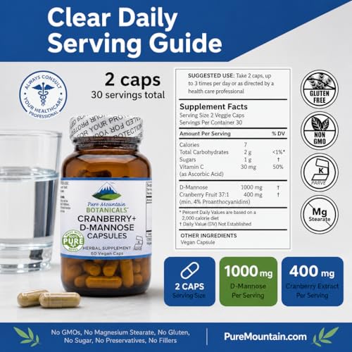 Kosher cranberry capsules for natural health