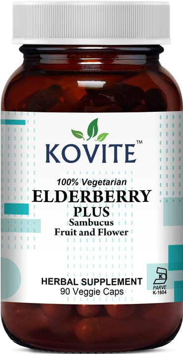 Kosher elderberry capsules for immunity
