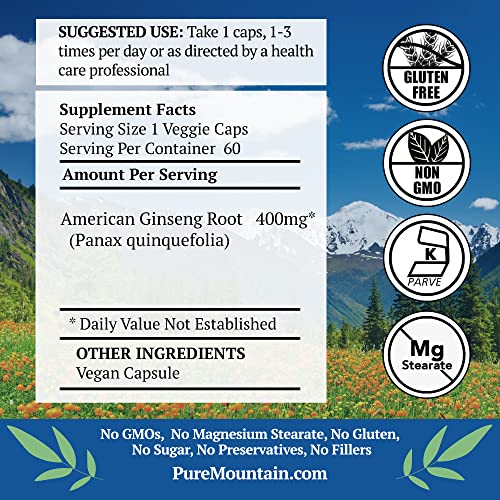 kosher ginseng supplement from Wisconsin