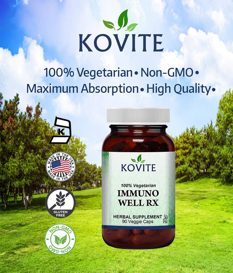 Kosher Immuno Well Rx vegetable capsules