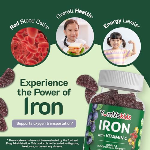 kosher iron gummies for kids