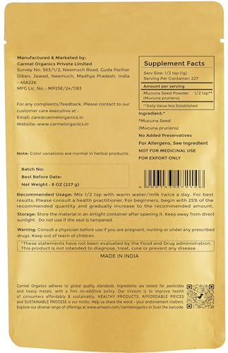 Kosher Mucuna Pruriens for health