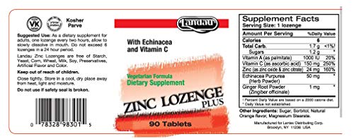 kosher parve zinc tablets for health
