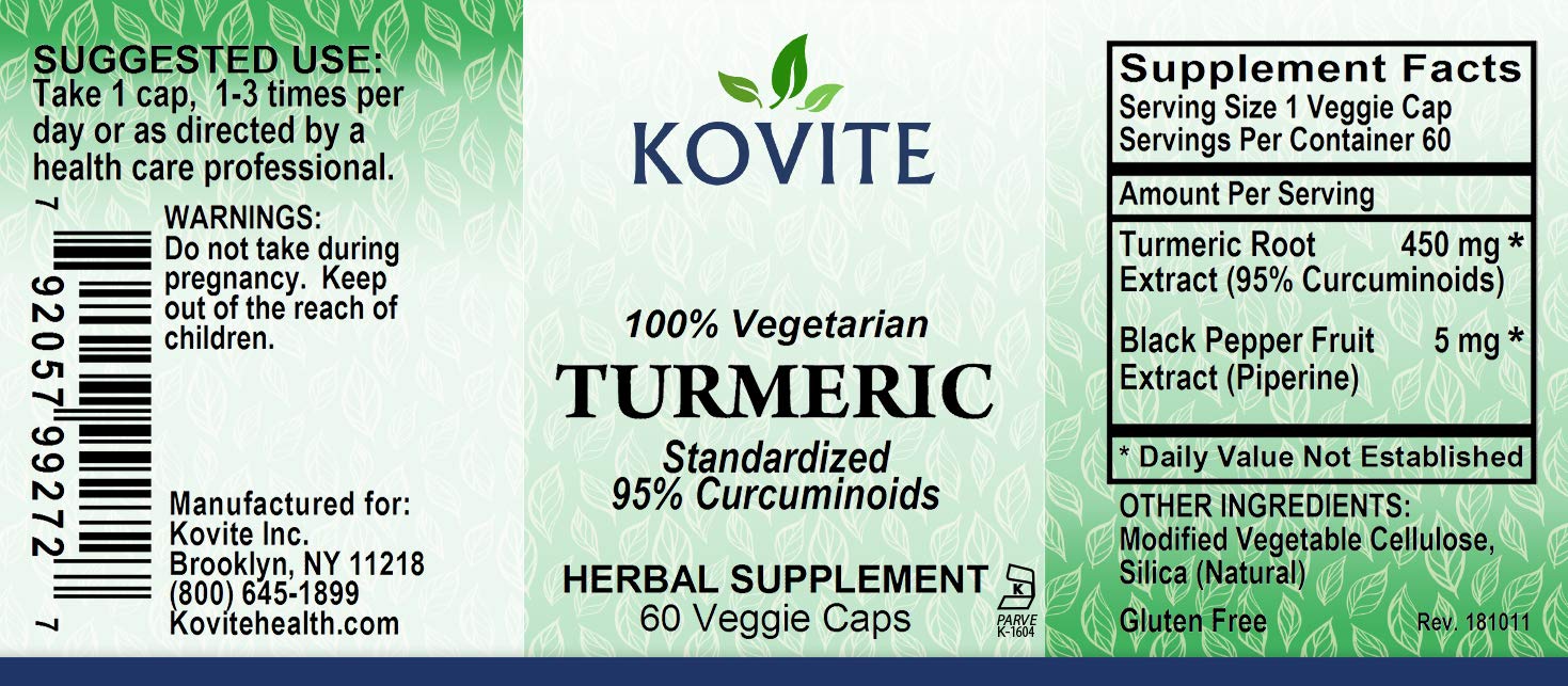 kosher vegetarian turmeric extract
