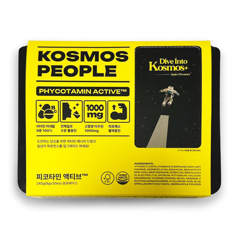 Kosmos People PHYCOTAMIN energy boost powder