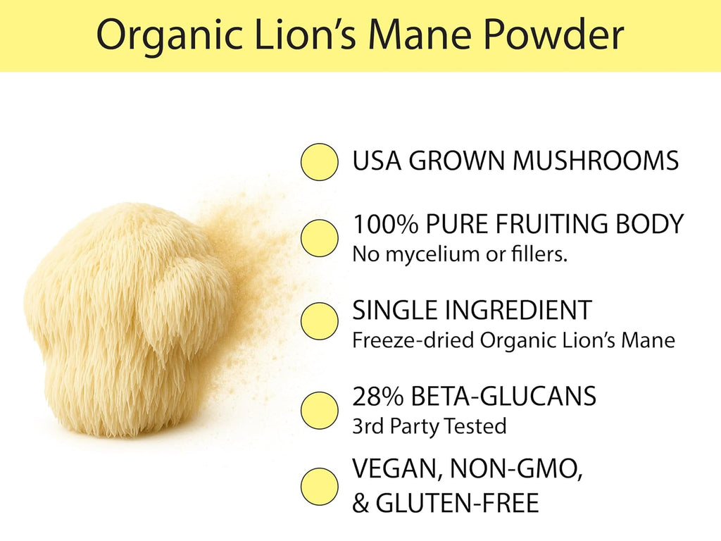 KOYAH mushroom powder for cognitive support